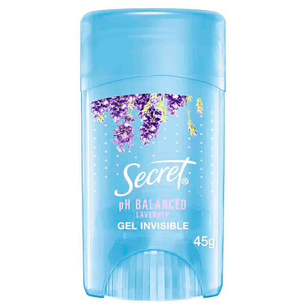 Secret Gel Invisible Antitranspirante pH Balanced Lavender 45 g - H-E-B ...