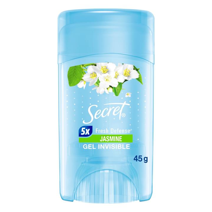 Secret Gel Invisible Antitranspirante Jasmine 45 g - H-E-B México