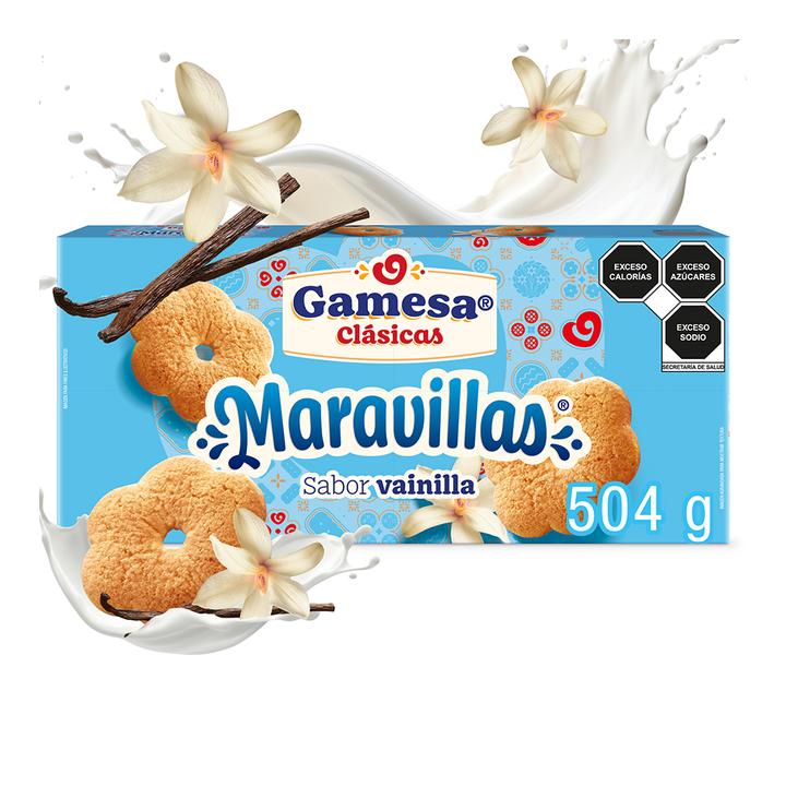 Gamesa Galletas Clásicas Maravillas Sabor Vainilla 600 g - H-E-B México