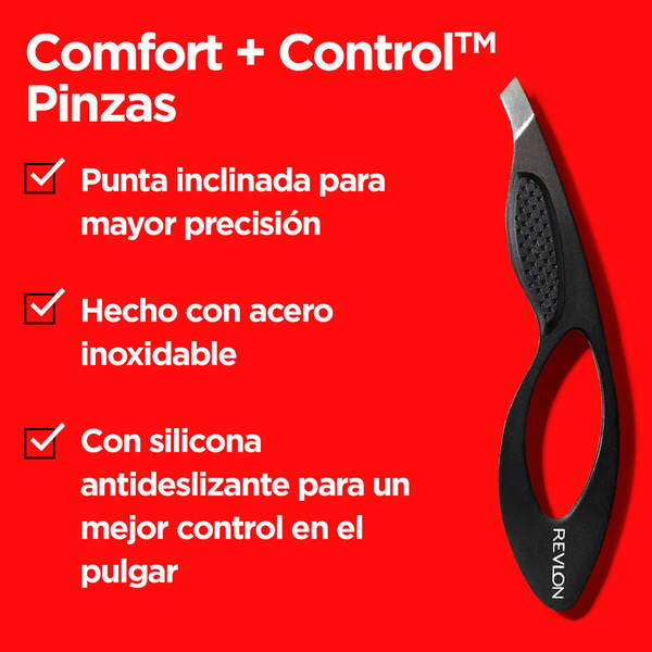 Pinzas depiladoras de fácil agarre Revlon 1 pz - H-E-B México