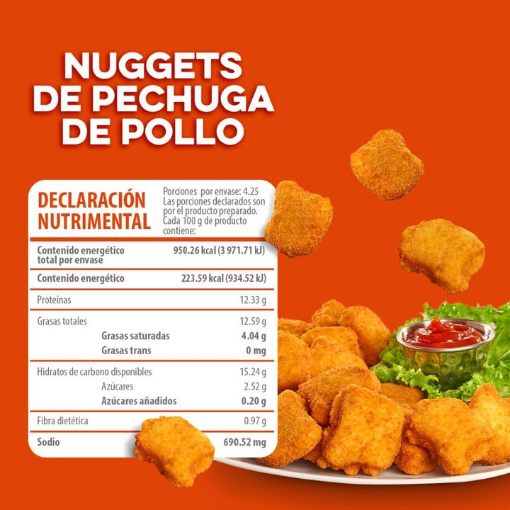 Bachoco Bachoco Nugget Pechuga 500 g 500 g - Mi Tienda del Ahorro