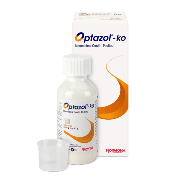Hormona Optazol Ko Neomicina Caolin Suspensión 75 ml - H-E-B México