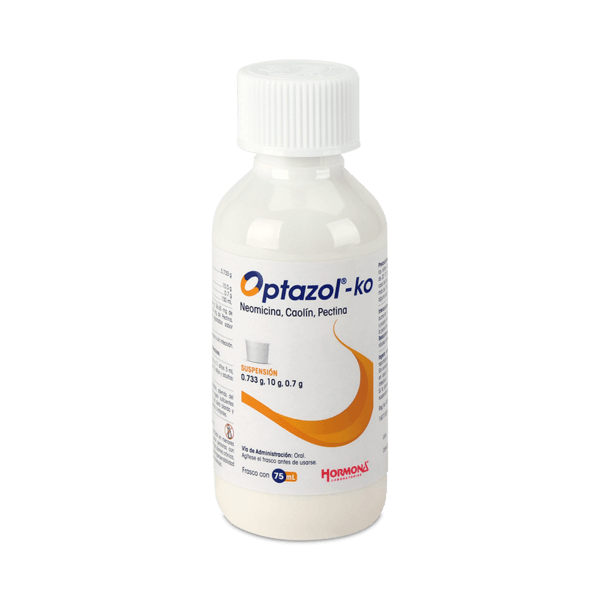 Hormona Optazol Ko Neomicina Caolin Suspensión 75 ml - H-E-B México