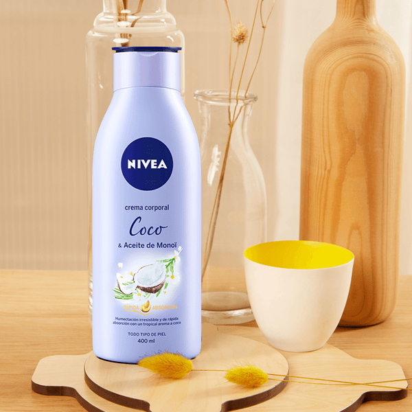 NIVEA Crema corporal humectante senses coco piel normal 400 ml - H-E-B ...