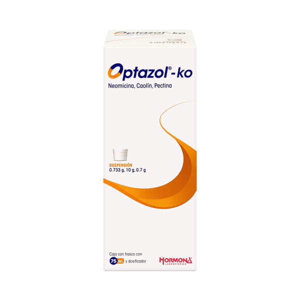 Hormona Optazol Ko Neomicina Caolin Suspensión 75 ml - H-E-B México