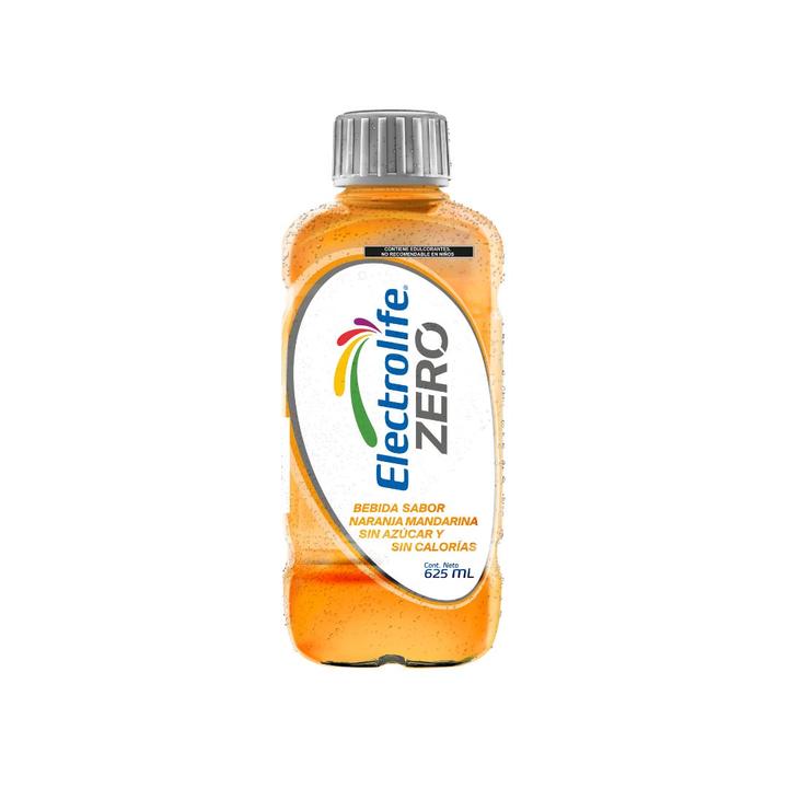 Electrolit Zero Bebida Hidratante Naranja Mandarina 625 ml - H-E-B México