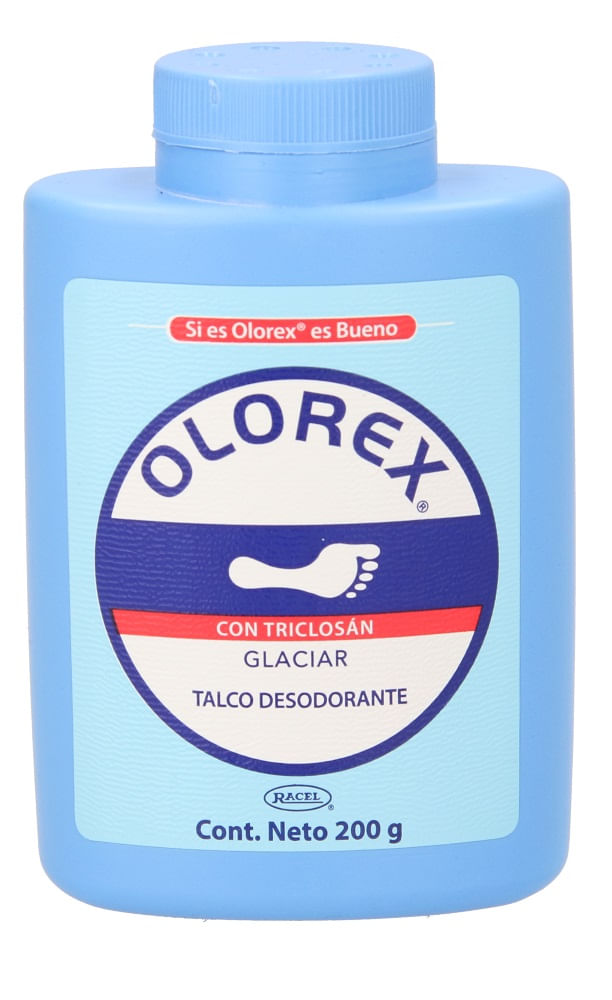 Olorex Talco Desodorante Glaciar 200 G 200 g - H-E-B México