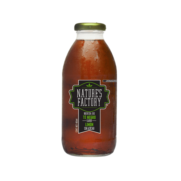 Natures Factory Té Negro Sabor Limón Sin Azúcar 48 - H-E-B México