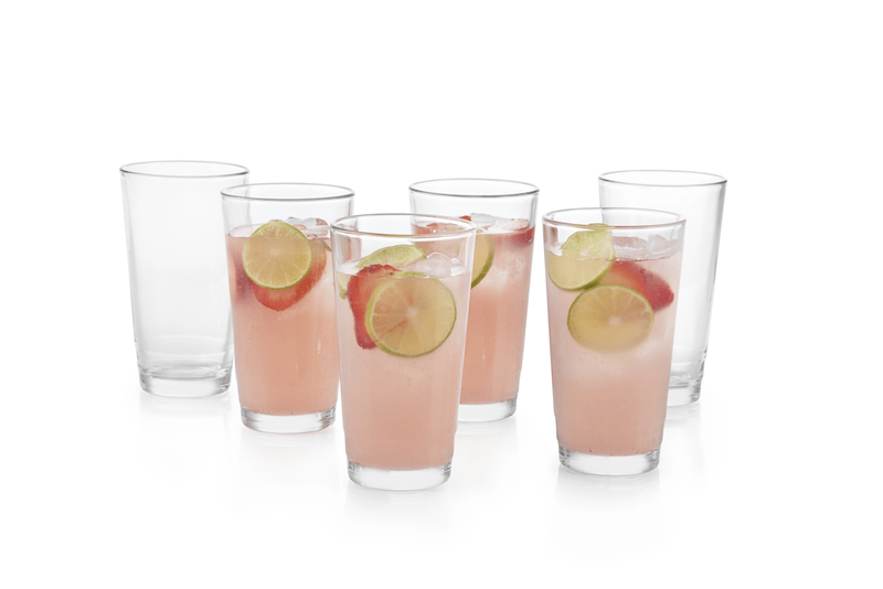 Crisa-Libbey Jgo Vasos Agua 6 Pc Libbey Cristalino - H-E-B México
