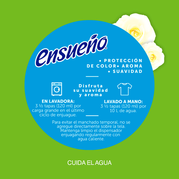 Suavizante Ensueño Color Pureza 740 ml - H-E-B México