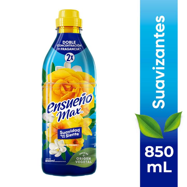 Suavizante Ensueño Max Fresco Verano 850 ml - Mi Tienda del Ahorro