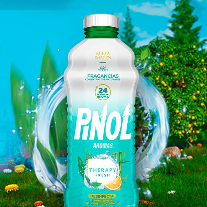 Pinol Limpiador Multiusos Aromas Therapy Fresh 2 L - H-E-B México