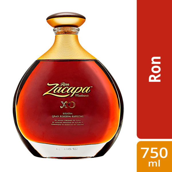 Ron Zacapa Centranario XO Solera Gran Reserva Especial 750 ml - H-E-B ...