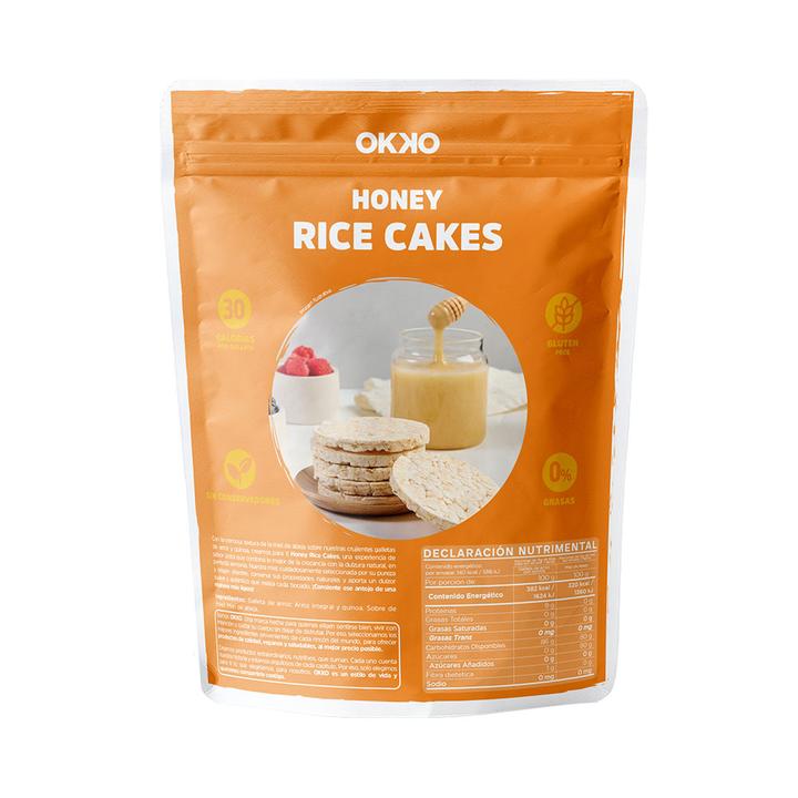 Okko Galletas de Arroz Miel 18 g - Mi Tienda del Ahorro