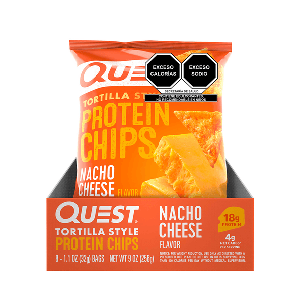 Quest Quest Chips Sabor Nachos con Queso 32 Gr - H-E-B México