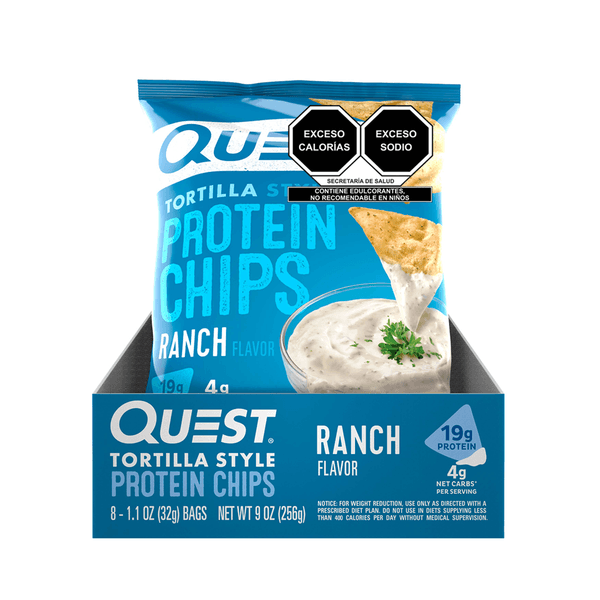 Quest Quest Chips Sabor Ranch 32 Gr - H-E-B México