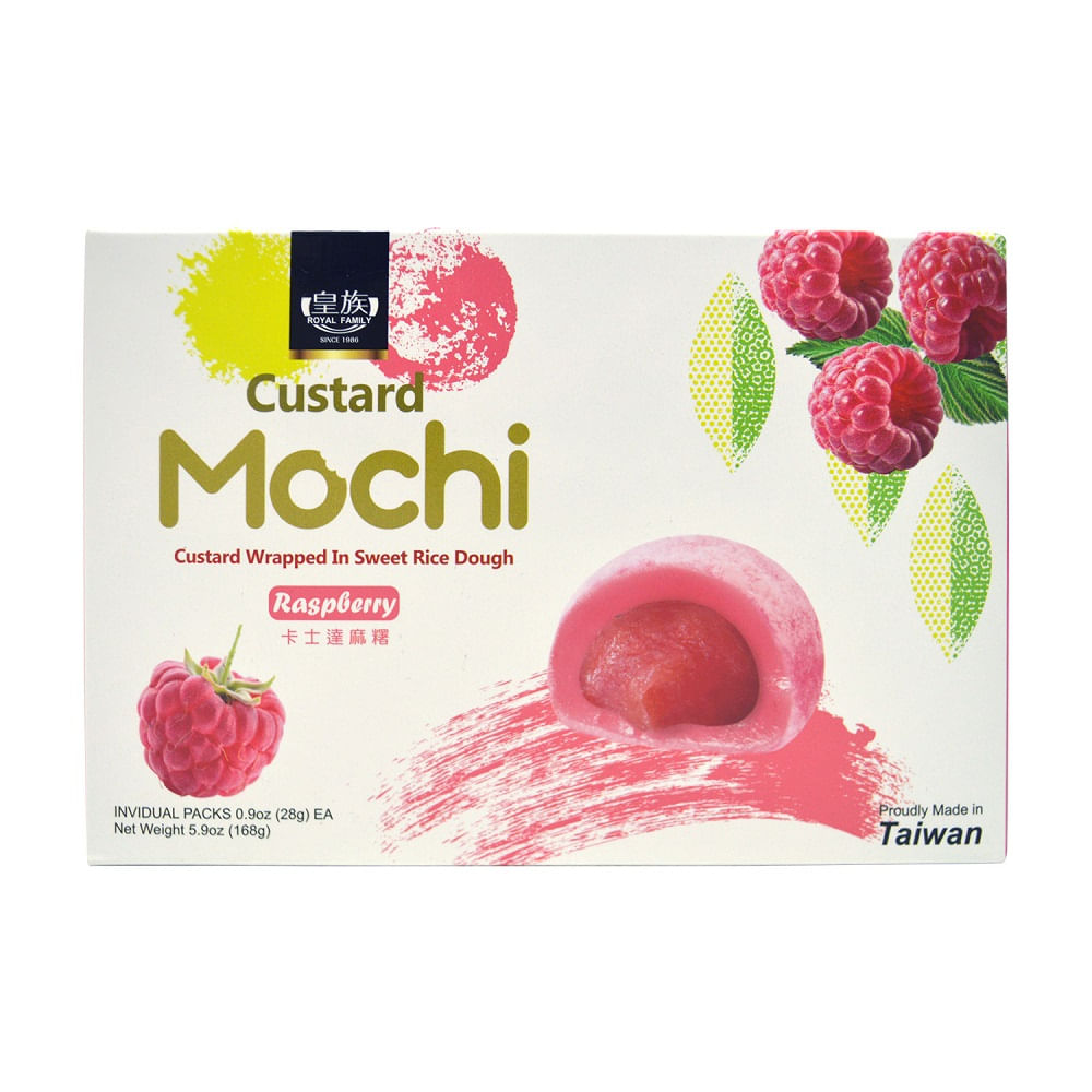 Royal Royal Custard Mochi Raspberry 168 G 168 g - H-E-B México