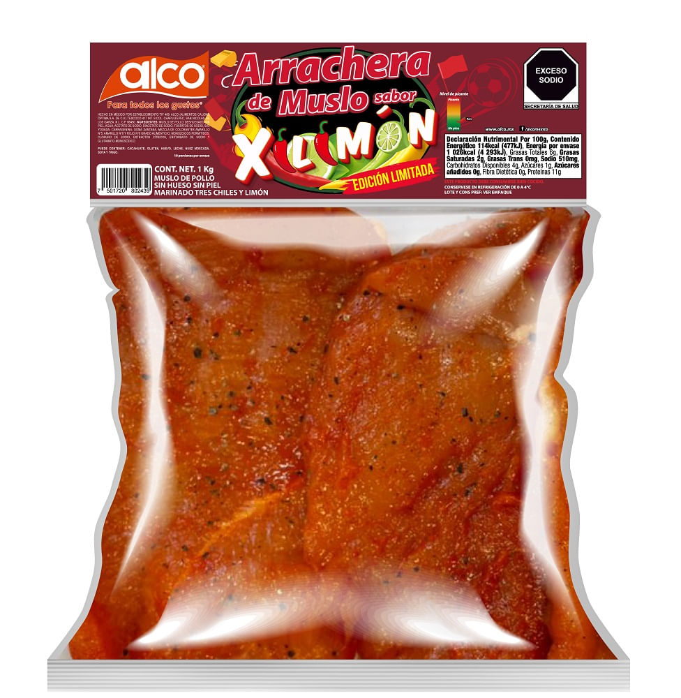 Alco Arrachera de Muslo Xilimon 1 Pz - H-E-B México