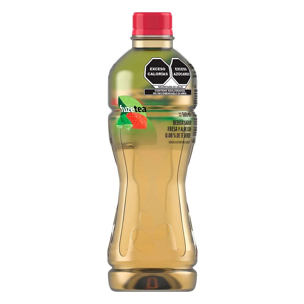 Fuze Tea Te Verde Fresa Aloe 600 Ml - H-E-B México
