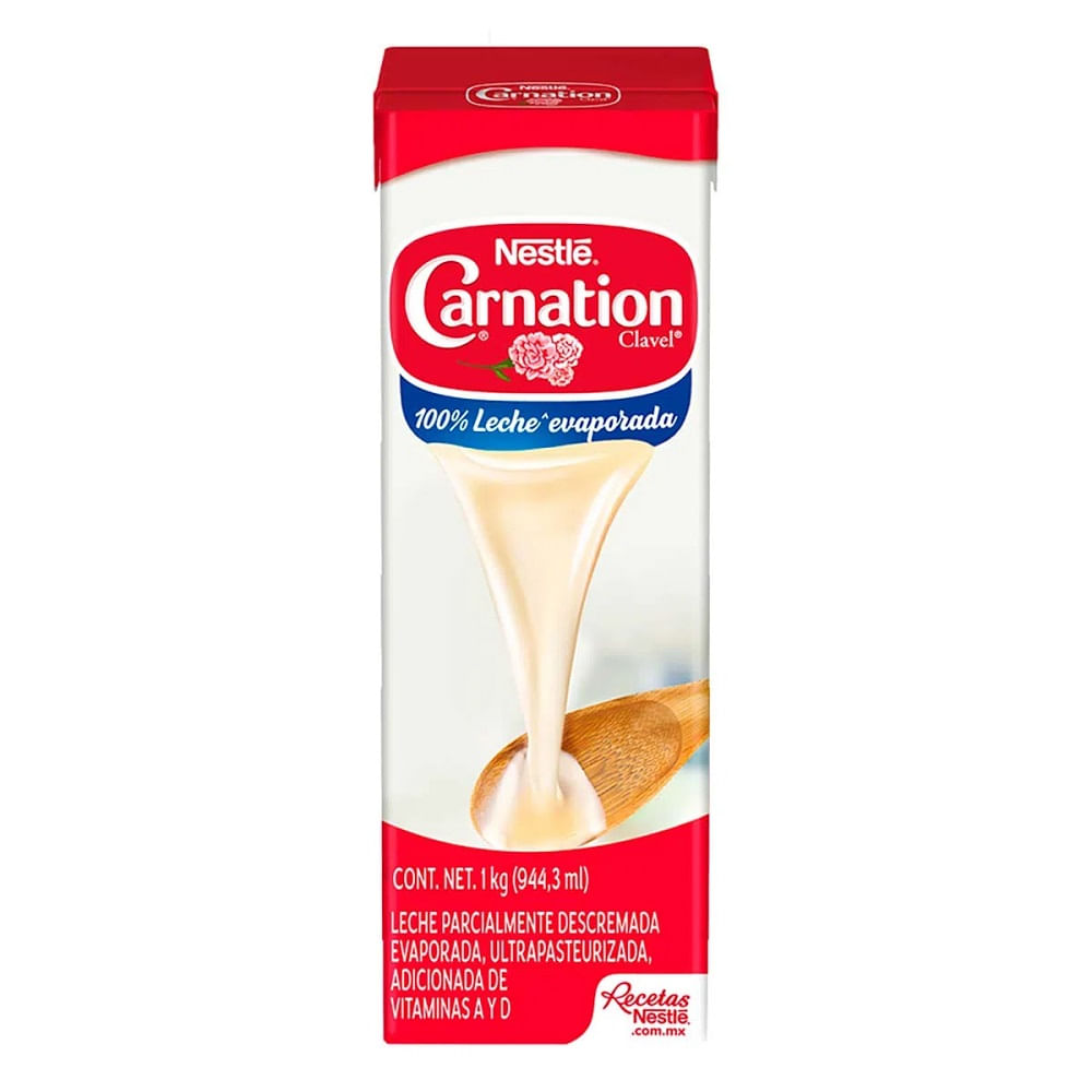 Carnation Leche Evaporada 1 Kg Leche Evaporada Car - Mi Tienda del Ahorro