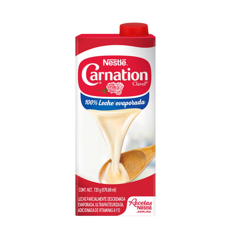 Carnation Leche Evaporada Clavel Original Brick 720 g - Mi Tienda del ...