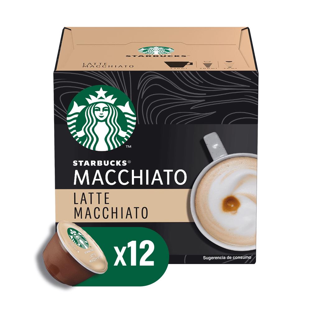 Café en cápsula Starbucks by Nescafé Dolce Gusto Latte Macchiato 12 ...