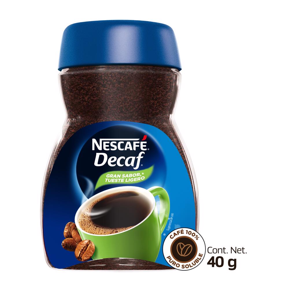 Café Soluble Descafeinado Nescafé Decaf 40 g - Mi Tienda del Ahorro