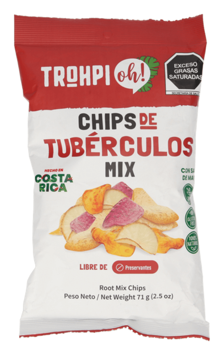 Trohpi Oh Chips de Tuberculos Mixtos 71 g - H-E-B México