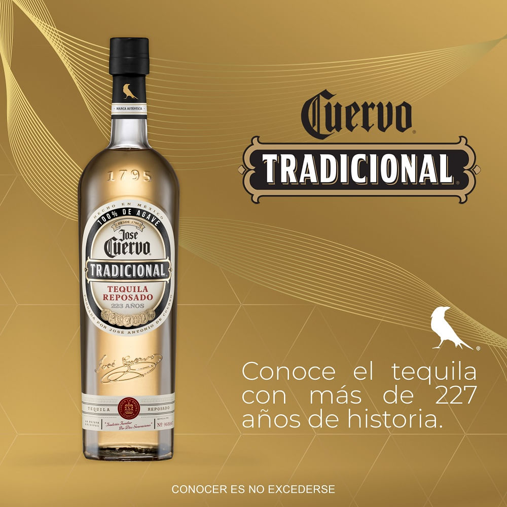 Cuervo Tequila Tradicional Reposado 950 ml - Mi Tienda del Ahorro