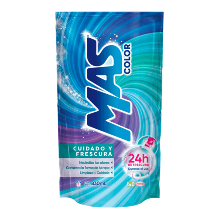 Mas Detergente Líquido Frescura Intensa 830 Ml - H-E-B México