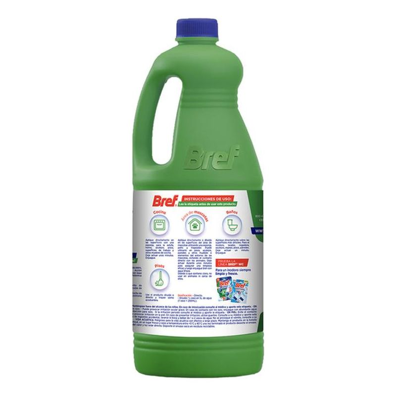 Limpiador mu Liusos Bref Densicloro Pino 2 L - Mi Tienda del Ahorro Limpiador mu Liusos Bref Densicloro Pino 2 L - Mi Tienda del Ahorro