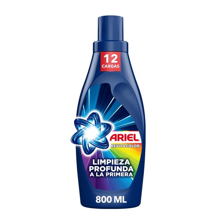 Ariel Color Detergente Líquido Para Lavar Ropa Blanca y de Color 800 ml ...