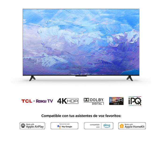 Tcl Pantalla 75 4k Roku Tv Mod 75s453 1 Pz - H-E-B México