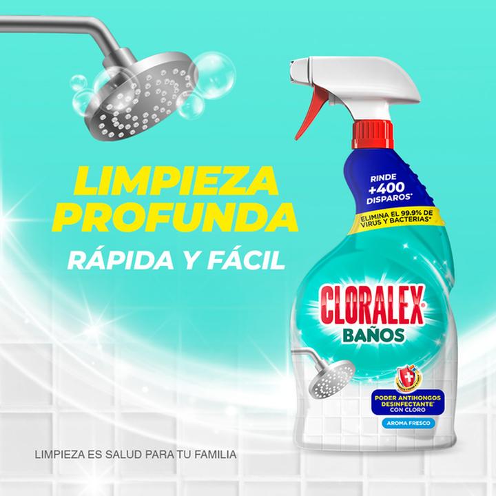 Cloralex Limpiador Baños Antihongos 650 ml - H-E-B México