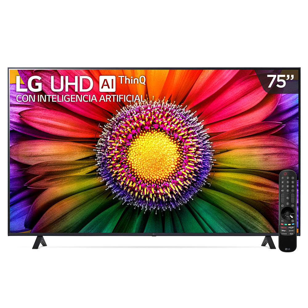 Pantalla LG 75" 4K Smart Modelo 75UR8750PSA - H-E-B México