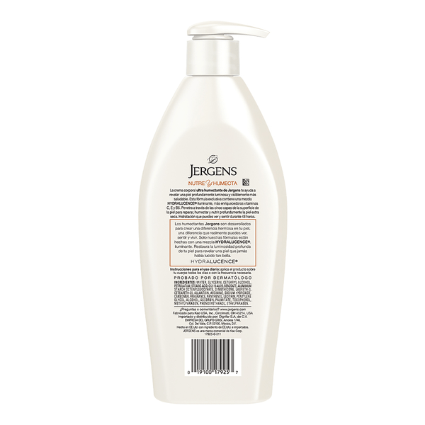 Jergens Crema Corporal Ultra Humectante 400 Ml - H-E-B México