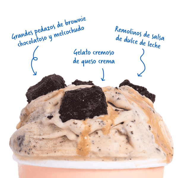 Lulo Gelato Helado Cheesecake de Brownie Y Dulce d - H-E-B México