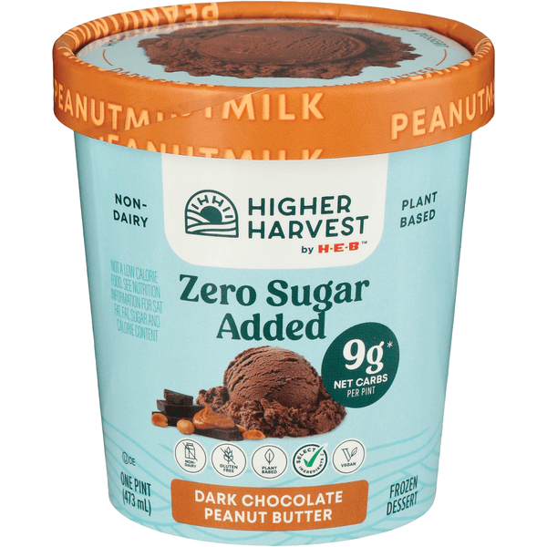 Helado Zero Sugar Choco Peanut Butter 473 g - H-E-B México
