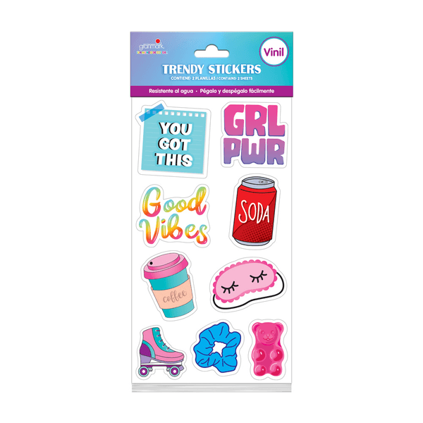 Granmark Trendy Sticker Planilla C/2 Pzas 1 Pz - H-E-B México
