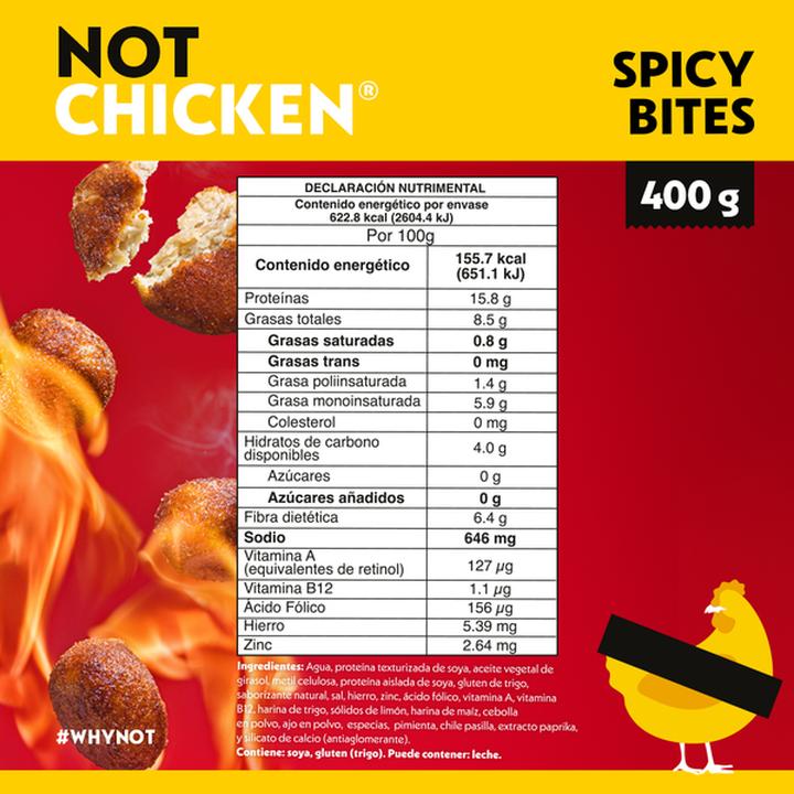 Notco Spicy Bites Not Chicken 400 Gr 400 Gr - H-E-B México