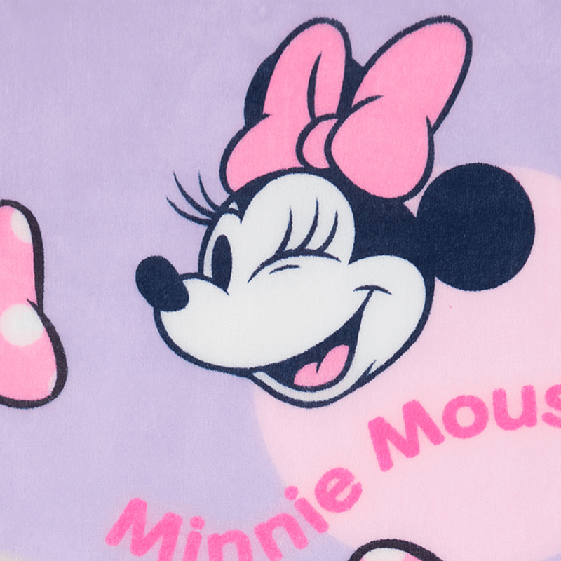 Disney Set Frazada Y Cojin Minnie Mouse Lila 1 Pz - H-E-B México