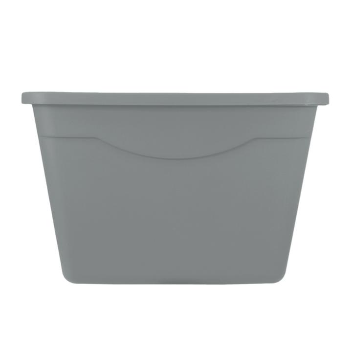 Plastic Trends Caja Miami 18gal Gris Plata 1 Pz - H-E-B México