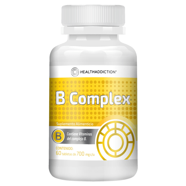 Healthaddiction B Complex Vitaminas Complejo B 60 - H-E-B México
