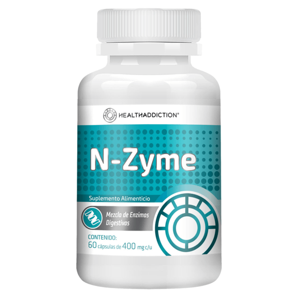 Healthaddiction N-Zyme Enzimas Digestivas 60 Pz - H-E-B México