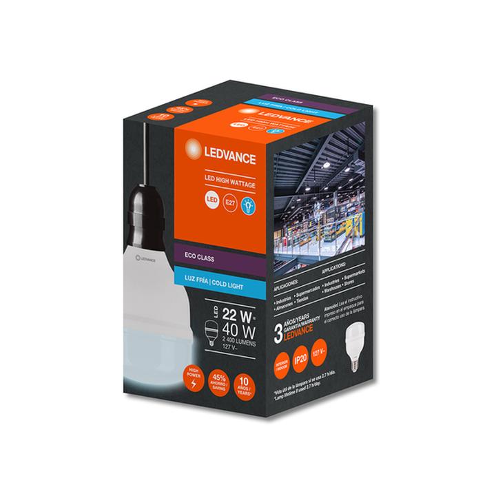 Ledavance Foco Led Alta Potencia 22 W Luz Fría - H-E-B México