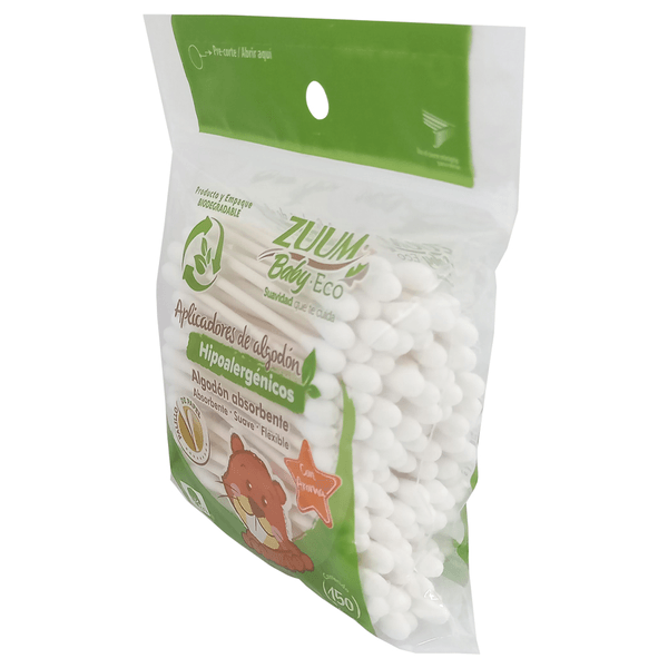 Zuum Zuum Aplicador Para Bebe 150 Piezas Aby Bio c - Mi Tienda del Ahorro