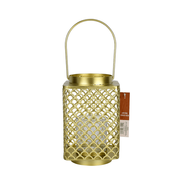 Haven And Key Lantern Metal 12 X 18 Cms Alto 1 pz - H-E-B México