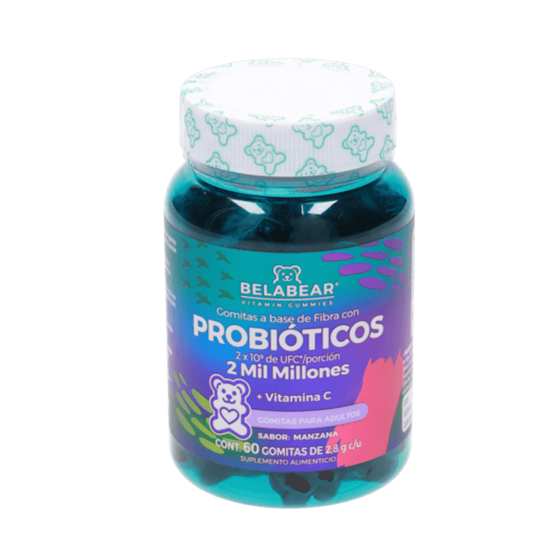Belabear Belabear Probioticos Adulto 60 Gomitas 2 - Mi Tienda del Ahorro