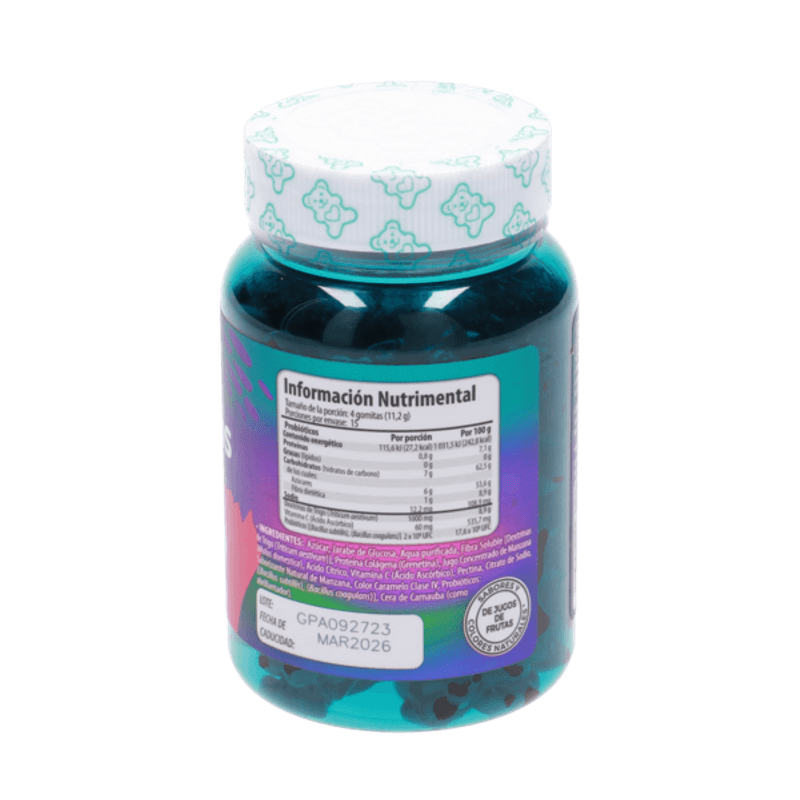 Belabear Belabear Probioticos Adulto 60 Gomitas 2 - Mi Tienda del Ahorro