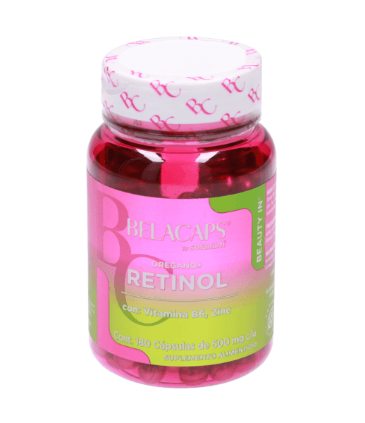 Solanum Belacaps Retinol Bote 180 Capsulas Bote 18 - H-E-B México